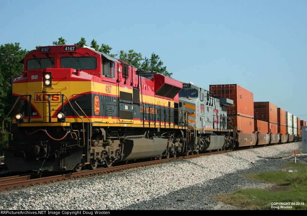 KCS Intermodal Train